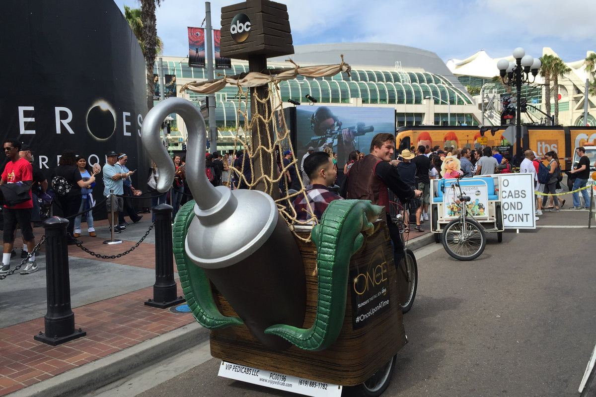 One Upon a Time Pedicabs | VIP Custom Cycles | ABC Custom Pedicabs