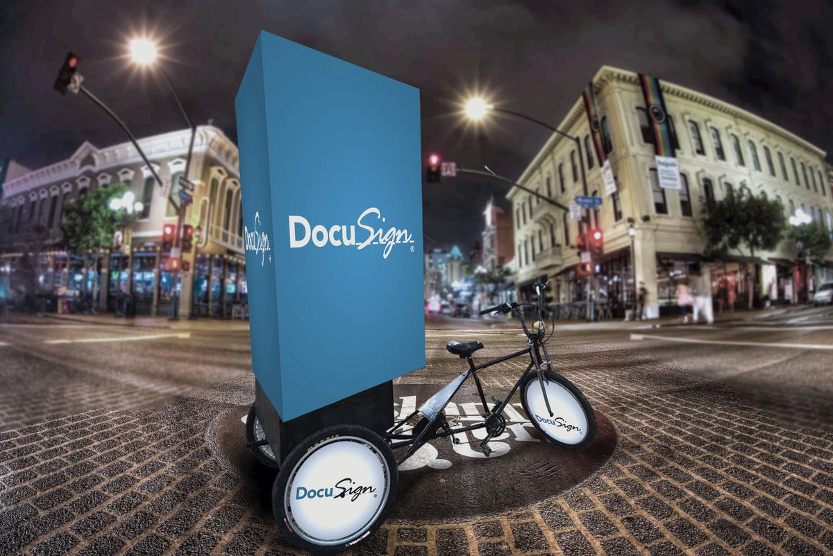 Billboard Advertising Bike | VIP Custom Cycles | San Diego