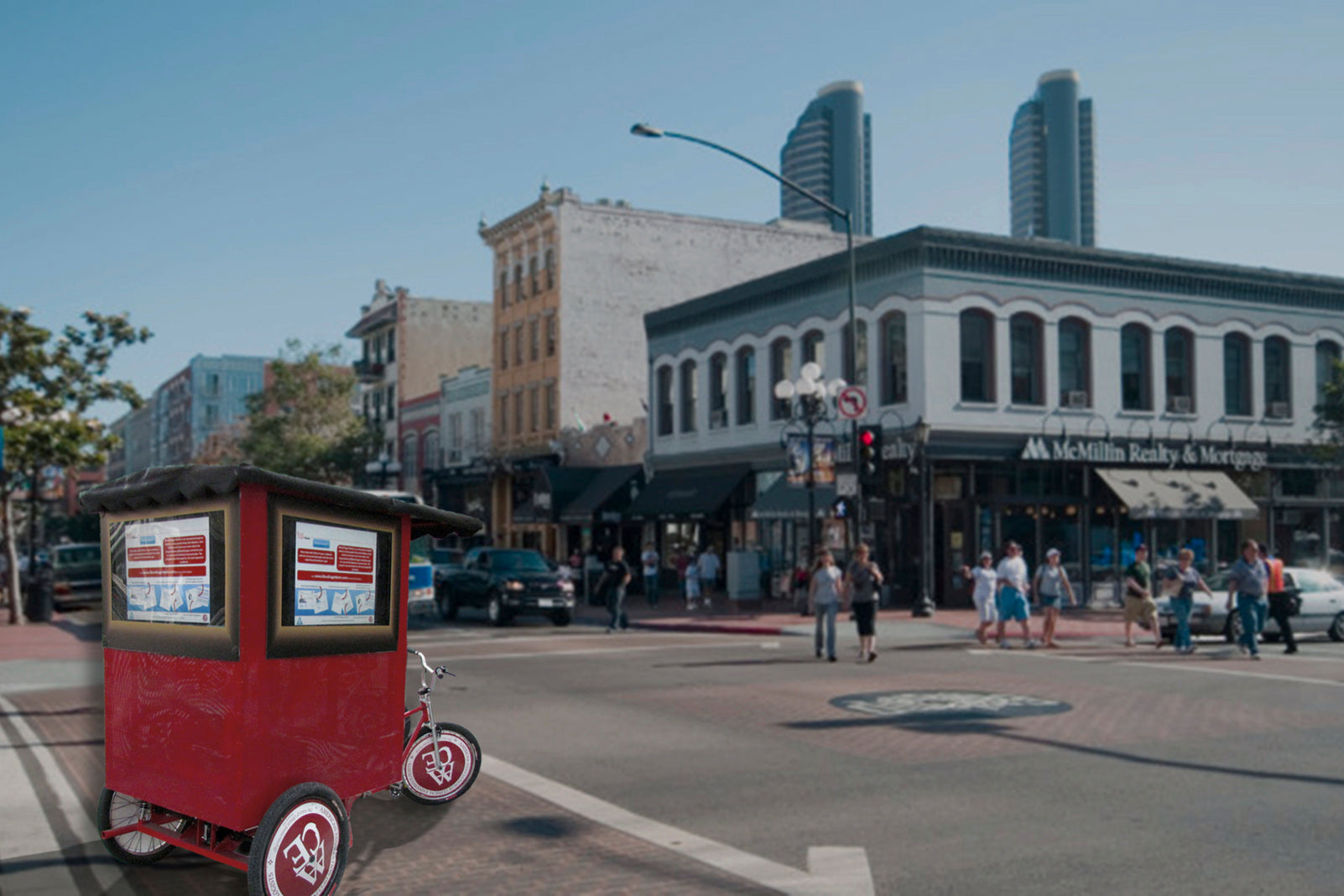 Multimedia Advertising Bike | VIP Custom Cycles